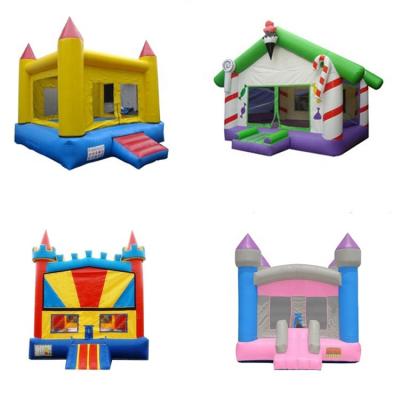 China 5x5m Inflatable Rainbow Unicorn Bouncy Castle Slide Combo Customized Color Collection for sale