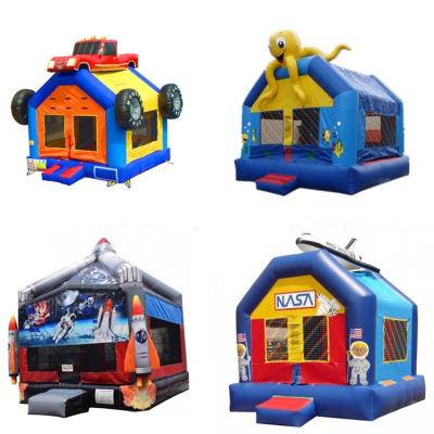 China 5x5m Inflatable Rainbow Unicorn Bouncy Castle Slide Combo Customized Color Collection for sale