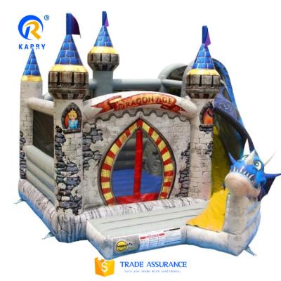 China Amusement Inflatable Kids Activity Center with Customizable Castle and Bouncing House for sale