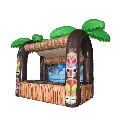 China Unisex Inflatable Bar Toy Large TIKI Bar Bouncy Castle for Kids to Jump and Play Games for sale