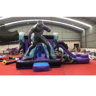 China CE Certificate Cartoon Printing Inflatable Bounce House and Slide Combo for Party for sale