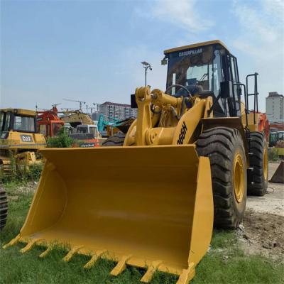 Cina Caterpillar 966h carica ruote carica ruote usate Potenza del motore 195kW in vendita