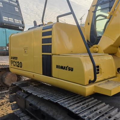 Cina Escavatore di alta qualità di 12 tonnellate giapponese importato Komatsu Pc 120 Escavatore a trasloco con ore di lavoro ridotte in vendita