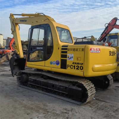 Cina Escavatore di alta qualità di 12 tonnellate giapponese importato Komatsu Pc 120 Escavatore a trasloco con ore di lavoro ridotte in vendita