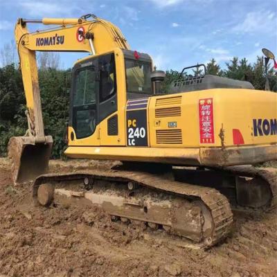 Cina 26 tonnellate quasi nuova importata dal Giappone macchina da scavo a strisce usata rinnovata Komatsu pc 240LC-8 in vendita