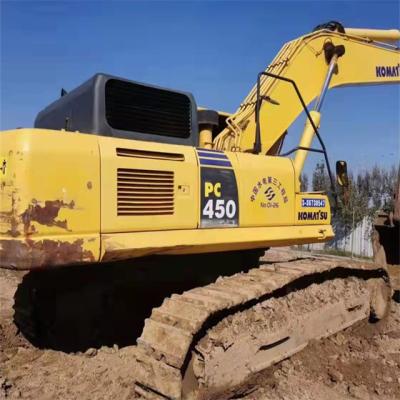 중국 45 톤 거의 새로운 일본에서 수입 된 크롤러 발굴기 사용 된 리모델링 코마쓰 pc 450-7 판매용