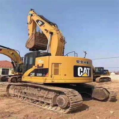 Cina 34.7 tonnellate pronte per il lavoro e giapponese Caterpillar 328 D in buone condizioni. in vendita