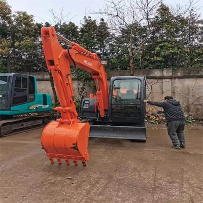 중국 6 톤 미니 준비 된 사용 된 발굴기 작업 및 경험 사용 일본 수입 히타치 ZX 60 좋은 상태 판매용