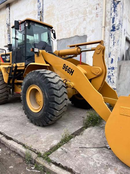 Quality Cat 966h Caterpillar 966h Wheel Loader Weight 12.22ton Used Crawler Loader for sale