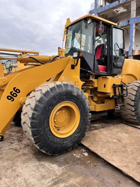 Quality Cat 966h Caterpillar 966h Wheel Loader Weight 12.22ton Used Crawler Loader for sale