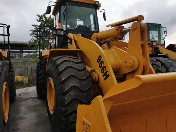 Quality Caterpillar 966H Cat 966h Wheel Loader Weight 12.22t Lifting Capacity 126.7kN for sale
