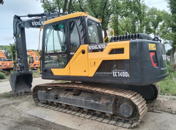 Quality Sweden Imported High Quality Volvo EC140DL Crawler Excavator Machine Used Almost New 100% Ready for sale