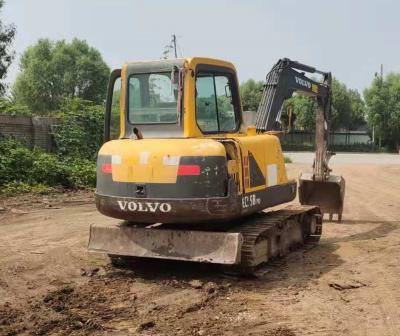 China Sweden imported high quality Volvo EC55B PRO crawler excavator machine used almost new for sale