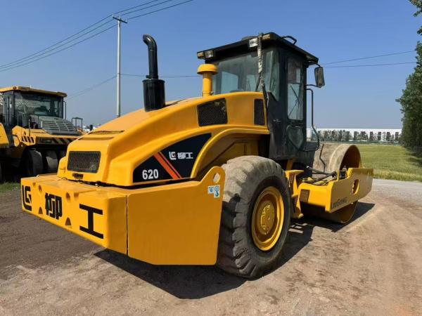 Quality Used Liugong CLG620 Road Roller China Export Good Condition for sale