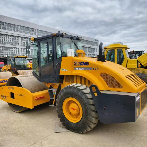 Quality Used XCMG XS203J Vibratory Road Roller 2023 Model Low Hours Excellent Condition for sale