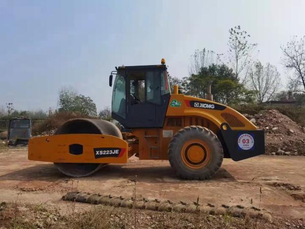 Quality Used XCMG XS223JE Single Drum Roller Well-Maintained Full Service History for sale