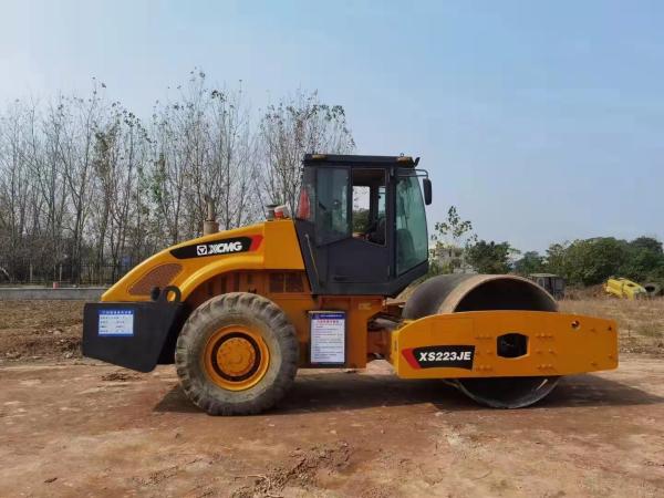 Quality Used XCMG XS223JE Single Drum Roller Well-Maintained Full Service History for sale