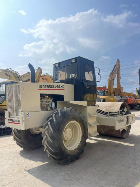 Quality Used Ingersoll Rand SD100D Single Drum Vibratory Roller Export From China for sale