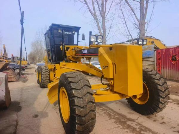 Quality Used CAT 140K Motor Grader 17.27 T Transport Height 3.35 M for sale