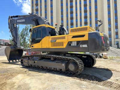 중국 사용 된 볼보 EC480DL 크롤러 발굴기 48.6 톤 중량 판매용