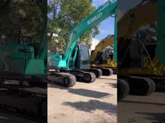 Excavateur d'occasion Kobelco Sk140lc 8 Excavateur à rampe Grue Poids 13,3 t