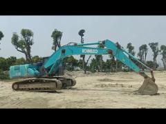 Excavateurs d'occasion Kobelco Sk260lc 8 9 10 11 Japon Excavateur utilisé Moteur de puissance 138kW