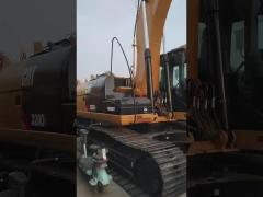 High quality used CAT320D2 crawler excavator machine almost new