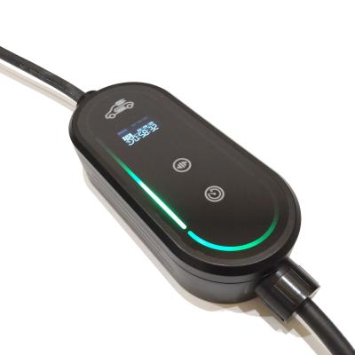 China Schuko/Nema/UK Plug-in Portable EV Charger Te koop