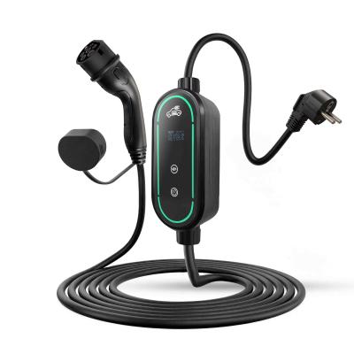 China AC EV Portable Charger 3.6kW 7.4KW 11KW With Current adjustment for sale