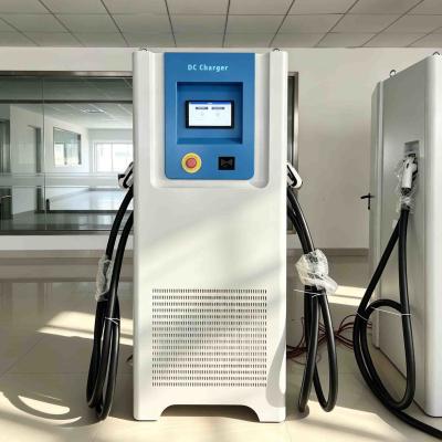 China 60kW EV DC Charging Station With GBT CCS Combo 2 Plugs OCPP JSON 1.6 2.0 for sale