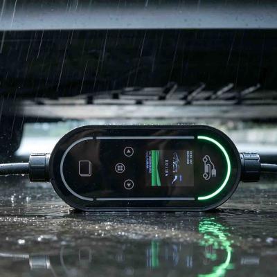 China High Performance 7.36kW 32A Smart EV Charger with WiFi/Bluetooth and LCD Display for sale