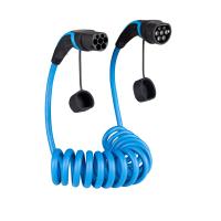 China Cabos de carregamento de veículos elétricos de TPU de longa duração sem halogênio 32A 1 Fase 7.6kW Tipo 2 a Tipo 2 Cabos Ev à venda
