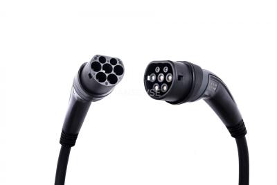 China 250V 1 Phase 7kW EV Type 2 Charging Cable Tethered EV Charger for sale