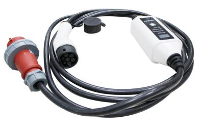 China IEC 62196 Type 2 22kW Portable EV Charger Current Adjustable 3 Phase for sale