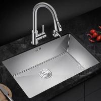 China 9L Rectangular Stainless Steel Kitchen Basin Under Counter Sink 304 Grade for sale