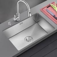 China 9L Rectangular Stainless Steel Kitchen Basin Under Counter Sink 304 Grade for sale
