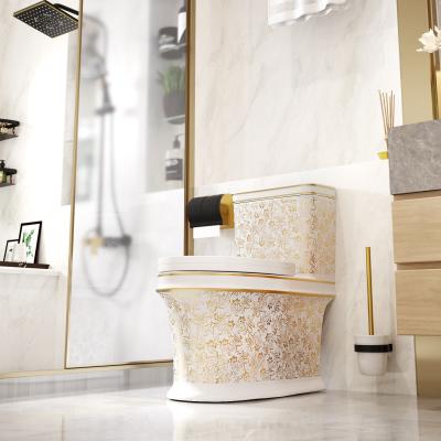 Cina toilette di un pezzo di 630*350*730mm Siphonic in vendita