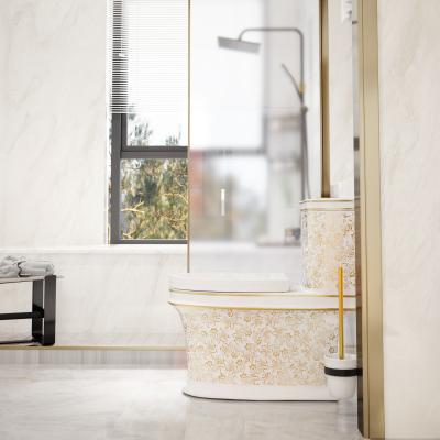 Cina toilette di un pezzo di 630*350*730mm Siphonic in vendita