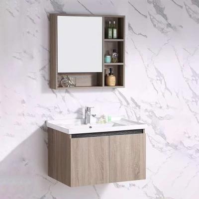 Cina Parete di legno solida rispecchiata Hung Vanity Units dei Governi di bagno in vendita