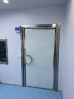 Quality ASTM 1200 X 2100mm MRI Shielding Doors Single Swing Door With Magnetic Gasket for sale