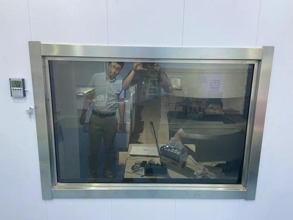 Quality 10Hz To 100Hz Shielding Window 90dB  Radiation Window Magnetic Shield Window for sale