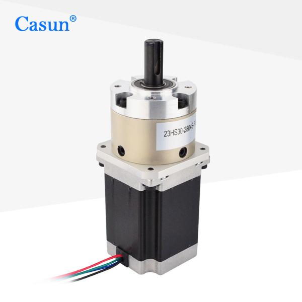 23HS30-2804S-PG47 2.8A NEMA 23 Planetary Stepper Motor With Gearbox For CNC Robotic Arm