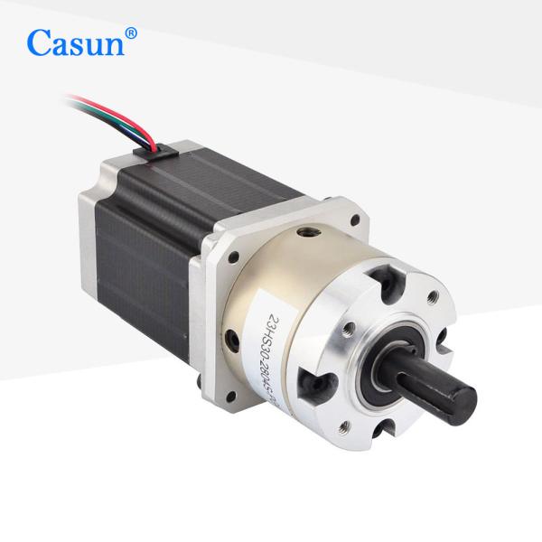 23HS30-2804S-PG47 2.8A NEMA 23 Planetary Stepper Motor With Gearbox For CNC Robotic Arm