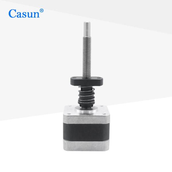Captive 34mm NEMA 17 Stepper Motor With Lead Screw 42mm Linear Step Motor