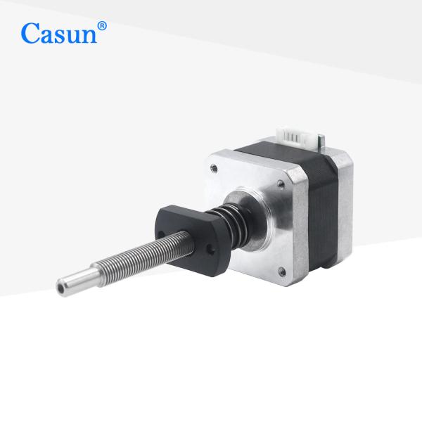 Captive 34mm NEMA 17 Stepper Motor With Lead Screw 42mm Linear Step Motor
