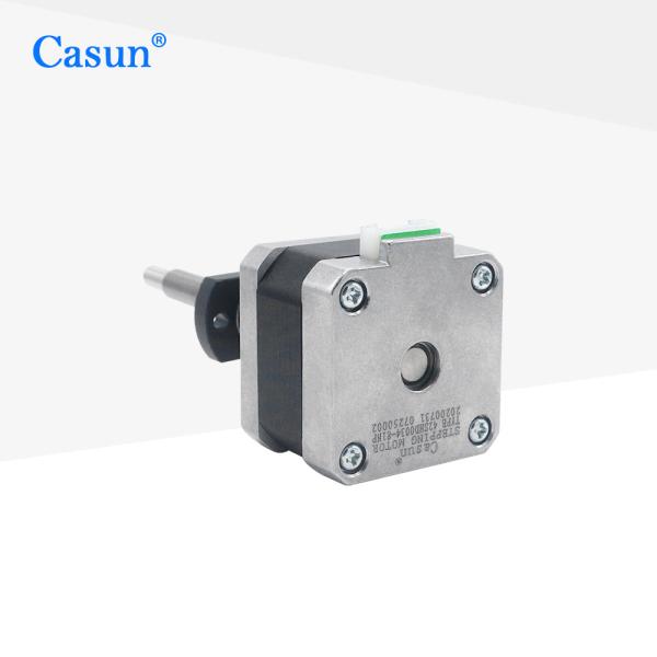 Captive 34mm NEMA 17 Stepper Motor With Lead Screw 42mm Linear Step Motor