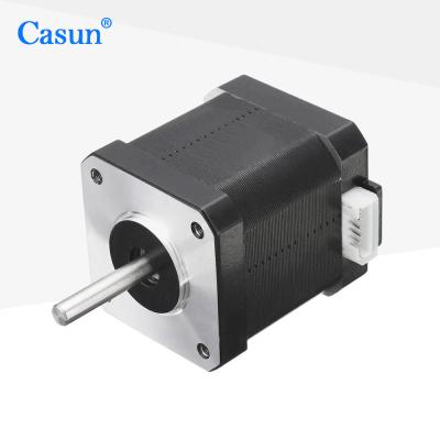 China Motor de pasos 1.5A 42X48m m de la nema 17 Casun los 480mN.m 1.8° motor de pasos de 2 fases para el grabado del router del CNC en venta