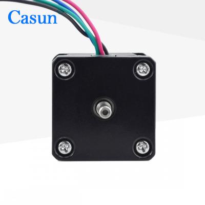 China Dual Shaft Nema 14 Stepper Motor 4 Leads 34mm 1.8deg 18Ncm 25.56oz.in 0.8A Step Motor Te koop