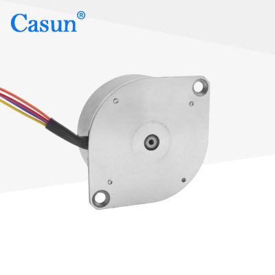 China Casun Hybrid Step Motor Nema 1.75V Pancake Stepper Motor 2 Phase for sale