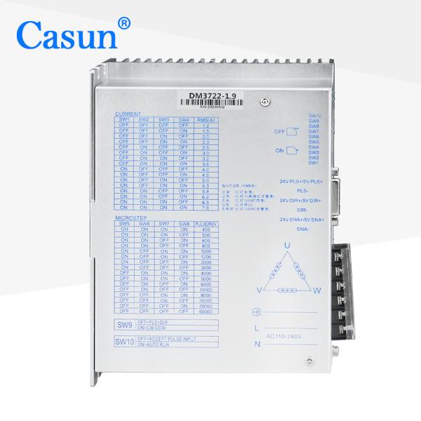 DM3722 3 Stepper φάσης οδηγός 7A 240V 0~200KHz μηχανών με NEMA 34